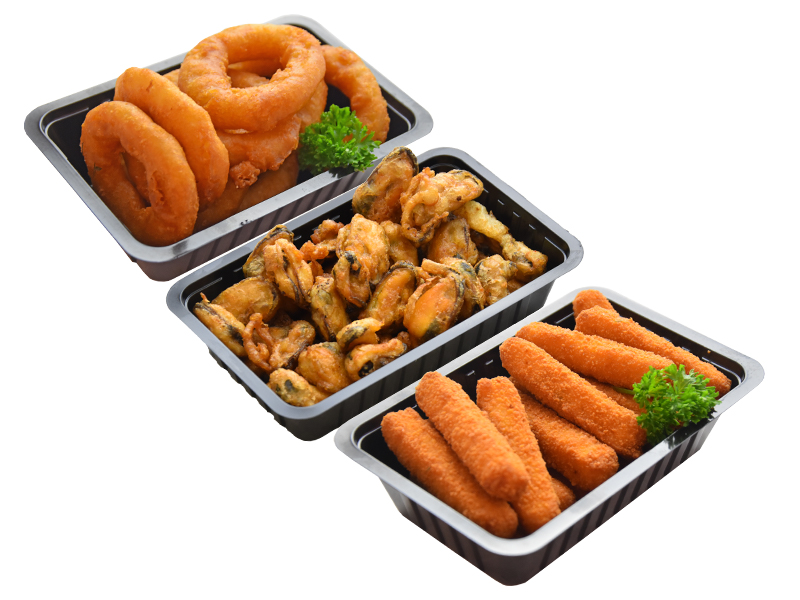 Portie gebakken vis met saus - Vishandel de Vakman